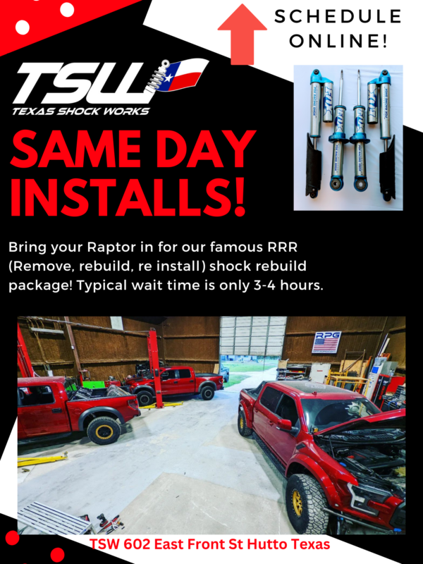 Rebuild Your Ford Raptor Shocks - TSW Offroad